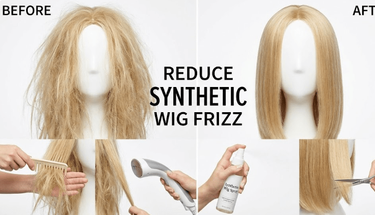 How to Reduce Frizz in Synthetic Wigs