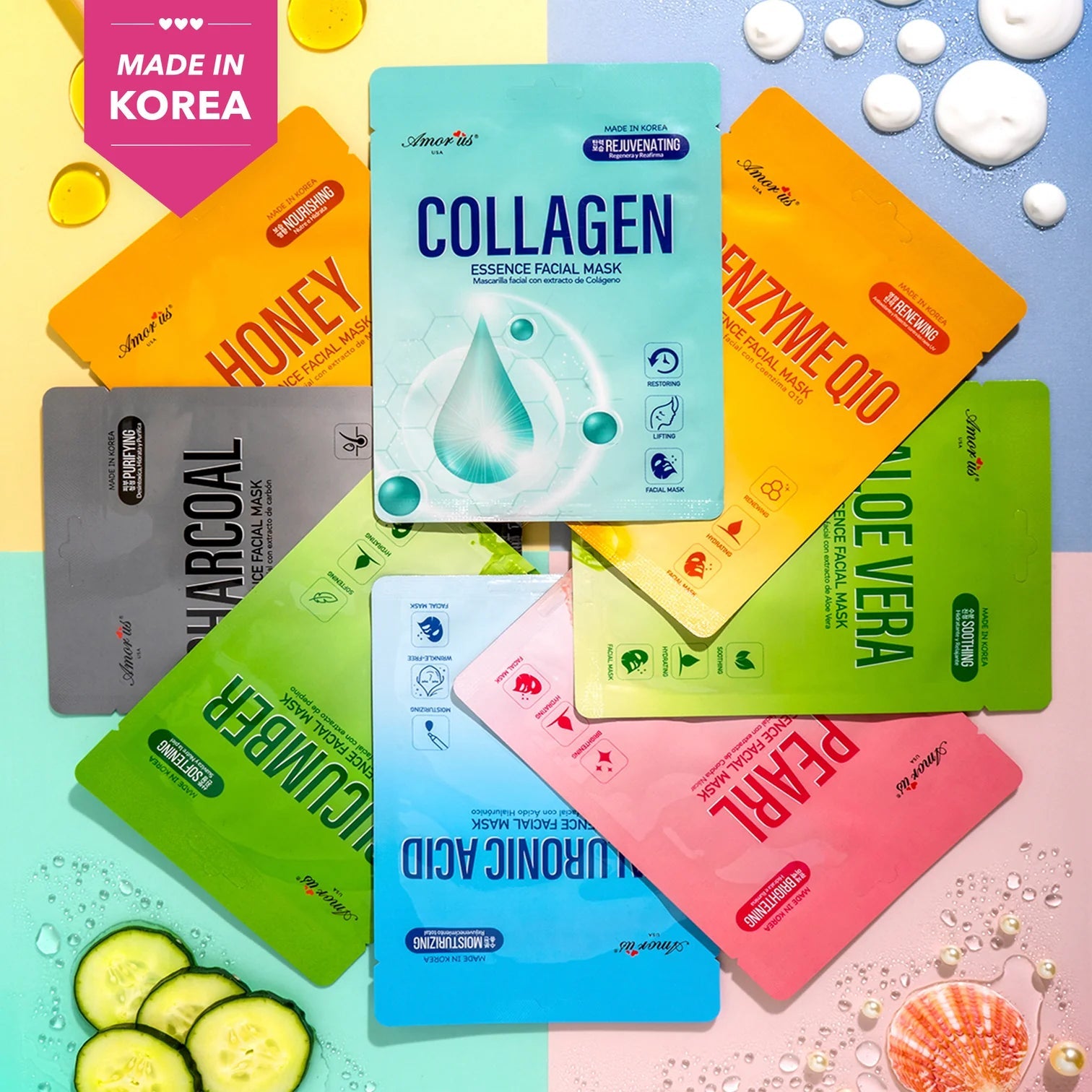 Amor Us Facial Mask Detox & Revitalize