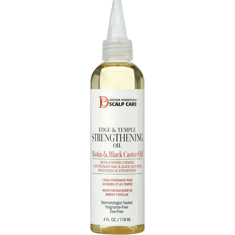 Design Essentials Scalp & Skin Hair Oil with Biotin – 4 oz