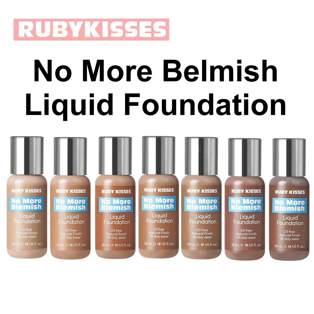 Ruby Kisses No More Blemish Liquid Foundation – 7 Shades