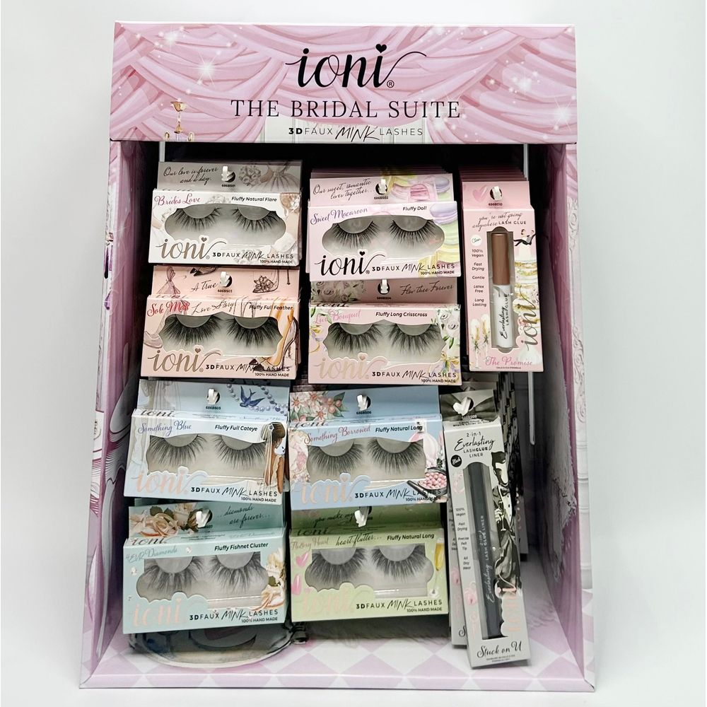 Ioni 3D Faux Mink Lashes – The Bridal Suite