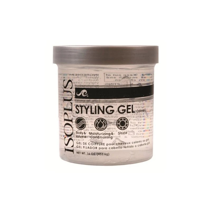 Isoplus Styling Gel – Clear - 16oz / 32oz