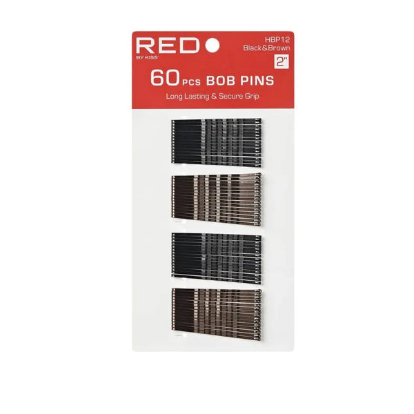 Red by Kiss 60 Pcs Bob Pins – 2"