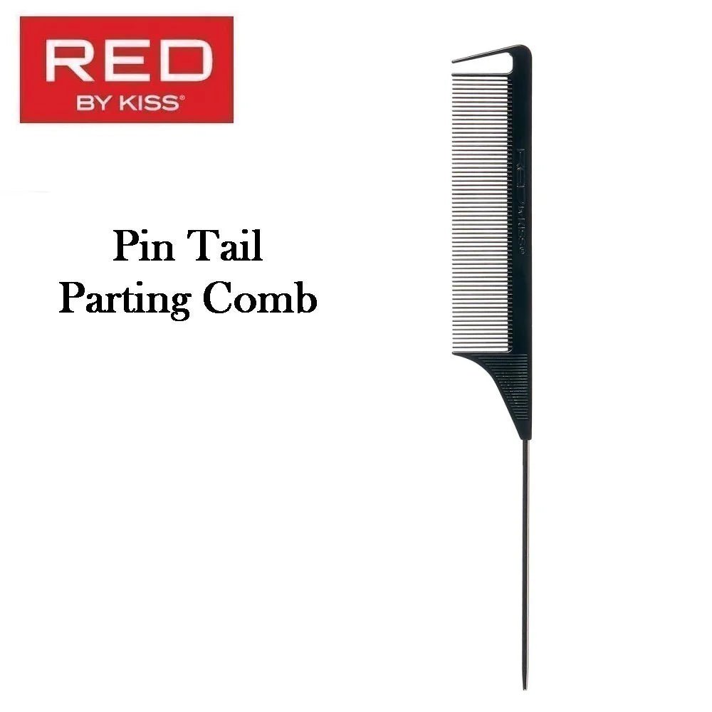 Red by Kiss Parting Pin Tail Comb