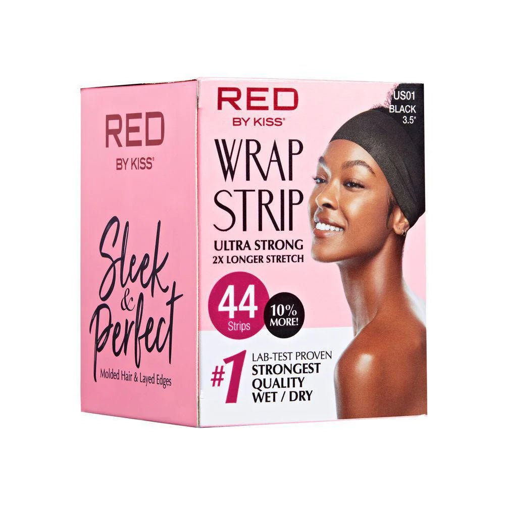 Red By Kiss Black Wrap Strips – 40 pcs