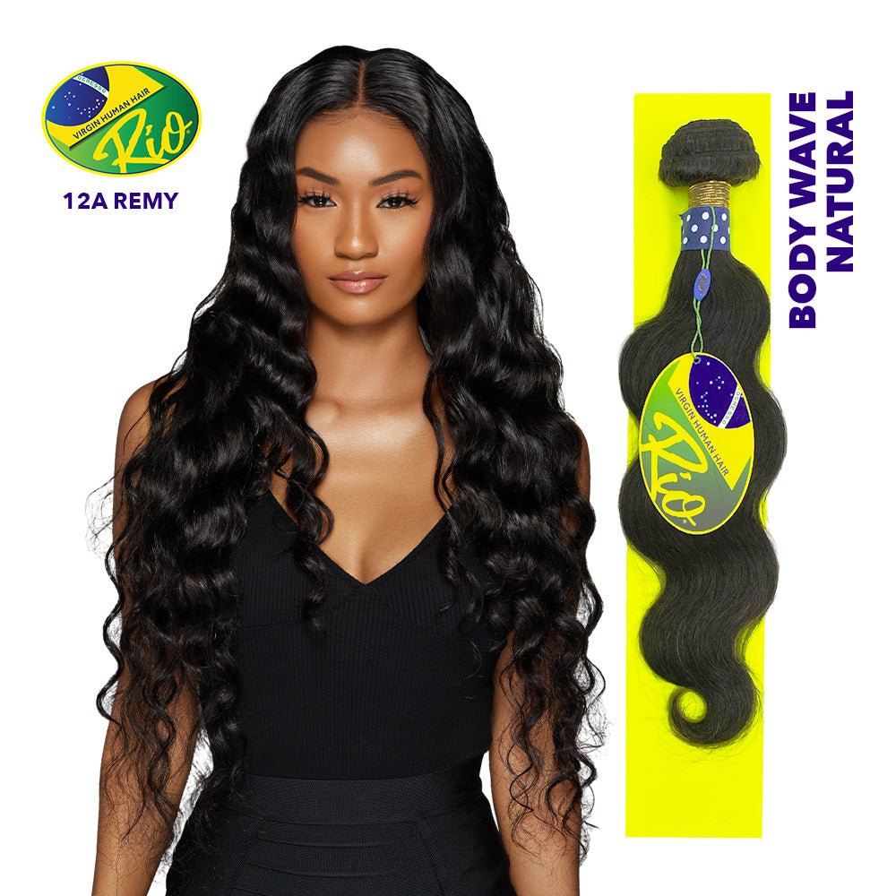 Rio Virgin Hair Body Wave Bundles - Natural Color
