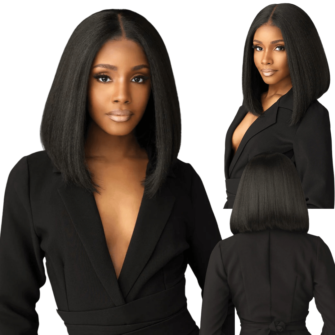 Sensationnel Synthetic Hair Butta Chic Bob Glueless HD Lace Front Wig