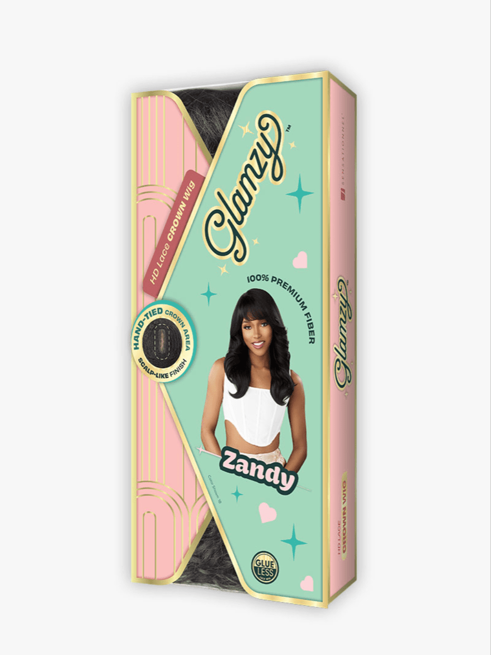 Sensationnel Glamzy Lace Crown Wig- Zandy