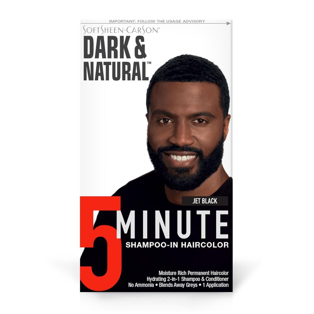 SoftSheen Dark & Natural 5-Min Hair Color for Men