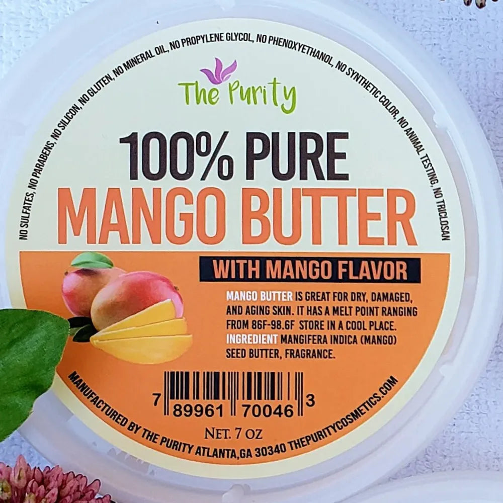 The Purity 100% Pure Mango Butter – 7 & 14 oz