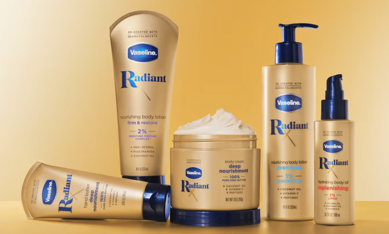 Vaseline Radiant X Deep Nourish Body Cream