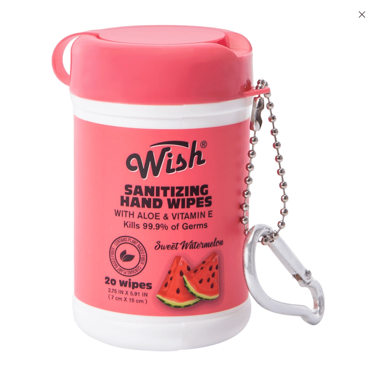 Wish Sanitizing Hand Wipes 20-Pack
