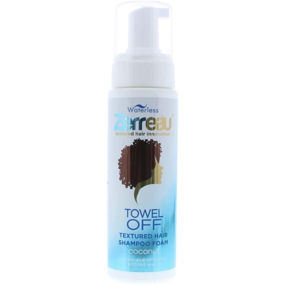 Zerreau Towel Off Shampoo Foam – Textured Hair – 180 ml