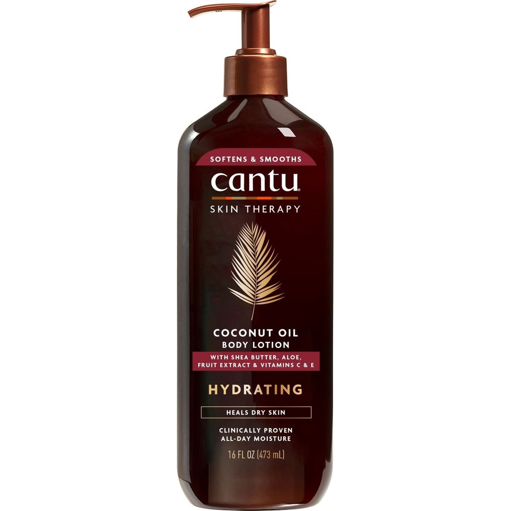 Cantu Skin Therapy Hydrating Coconut Oil Body Lotion - 16oz