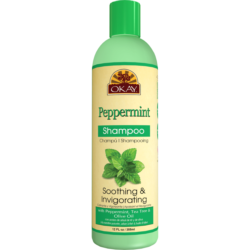 OKAY Pure Naturals PEPPERMINT SHAMPOO - Soothing