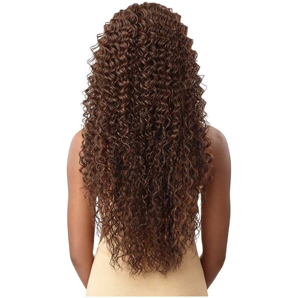 Outre 360 Frontal Human Blend Lace Front Wig - Kayreena