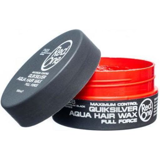 Red One Quick Wax Full Force Aqua Silver 5 oz